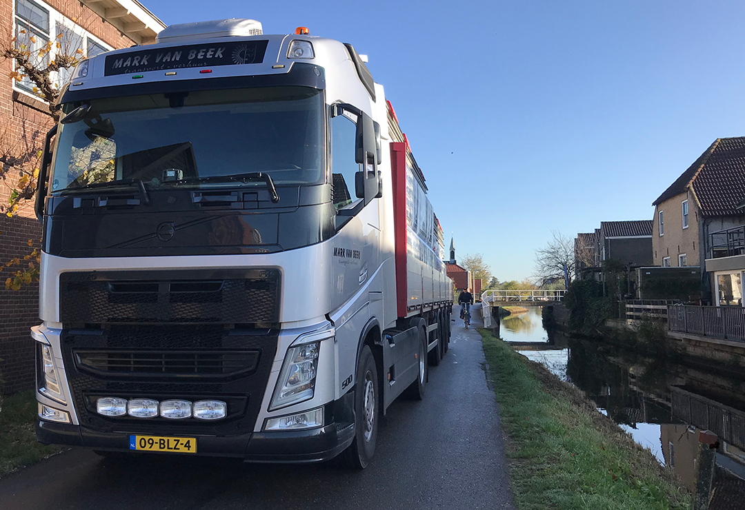 Mark van Beek Transport – En nog een WordPress site